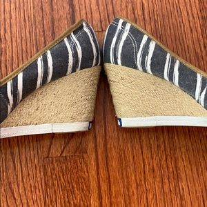 Keds | Shoes | Keds Damsel Canvas High Heel Wedge Shoe | Poshmark